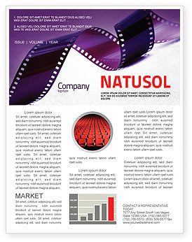 Purple Newsletter Templates in Microsoft Word, Adobe Illustrator and ...