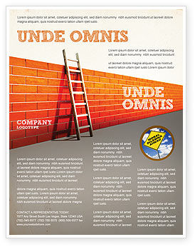 Obstacle Flyer Template, Background in Microsoft Word, Publisher and ...