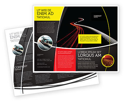Road Safety Brochure Templates, Design and Layouts | PoweredTemplate.com