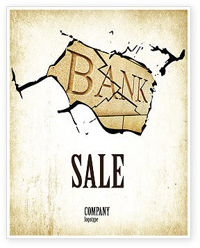 Bank Bankruptcy Sale Poster Template in Microsoft Word, Publisher and ...