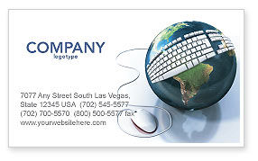 Install Internet Connect Business Card Template, Layout. Download ...