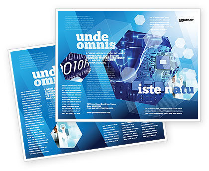 Hardware Brochure Templates, Design and Layouts | PoweredTemplate.com