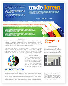 Color Newsletter Templates in Microsoft Word, Adobe Illustrator and ...