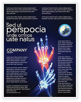Arthritis Flyer Template, Background in Microsoft Word, Publisher and ...