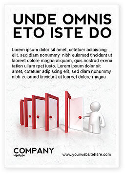 Enfilade Open Doors Ad Template for Advertising Needs, ID 04288 ...