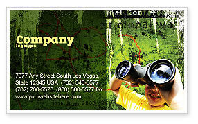 Scout Business Card Template, Layout. Download Scout Business Card ...