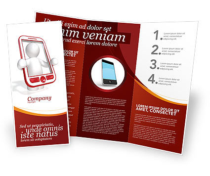 Wireless Phones Brochure Template Design and Layout, Download Now ...