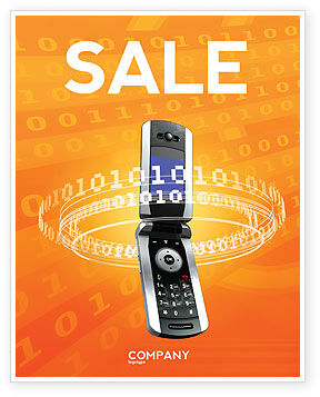 Mobile Service Provider Sale Poster Template in Microsoft Word ...