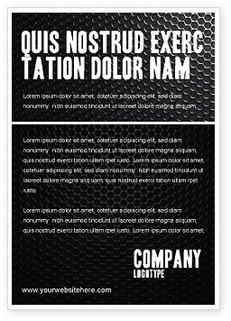 Black Grid Ad Template for Advertising Needs, ID 04358 ...