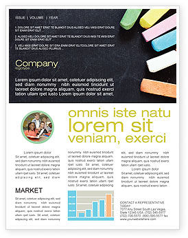 Crayon Newsletter Templates in Microsoft Word, Adobe Illustrator and ...