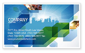 Infrastructure Business Card Templates in Microsoft Word & Publisher ...