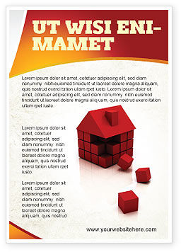 3D Cubes Building Ad Template for Advertising Needs, ID 04463 ...