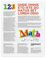 Math Addition Brochure Template Design and Layout, Download Now, 04501 ...