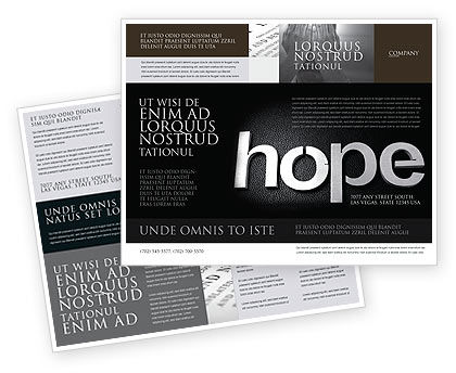 Hope Brochure Template Design and Layout, Download Now, 04503 ...
