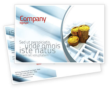 Making Money Postcard Template in Microsoft Word, Adobe InDesign, 04511 ...