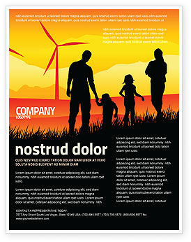 California Flyer Template, Background in Microsoft Word, Publisher and ...