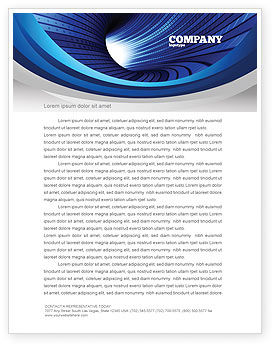 Digital Tunnel Letterhead Template, Layout for Microsoft Word, Adobe ...