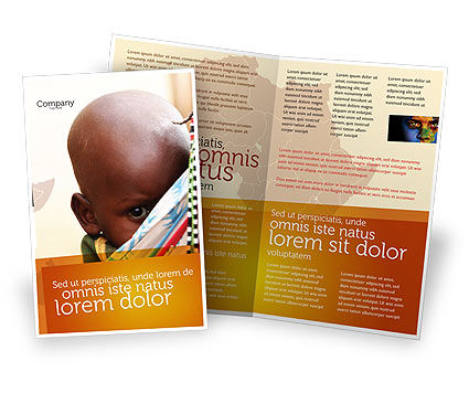 African Brochure Templates, Design and Layouts | PoweredTemplate.com