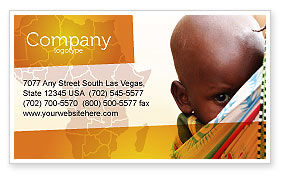African Business Card Templates in Microsoft Word & Publisher, Adobe ...