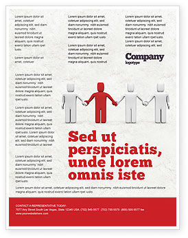 27 Free Help Hand Flyers | PoweredTemplate.com