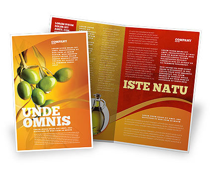 Soap Brochure Templates, Design and Layouts | PoweredTemplate.com