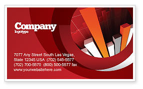 Economic Indicator Business Card Template, Layout. Download Economic ...