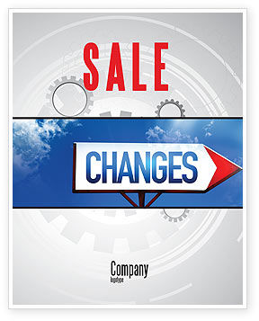 Way To Changes Sale Poster Template in Microsoft Word, Publisher and ...