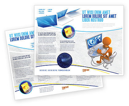 Internet Addiction Brochure Template Design and Layout, Download Now ...