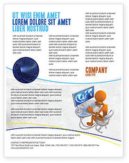 Internet Addiction Brochure Template Design and Layout, Download Now ...