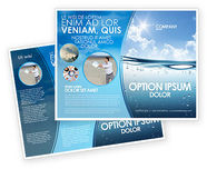 Water Wave Brochure Template Design and Layout, Download Now, 04866 ...