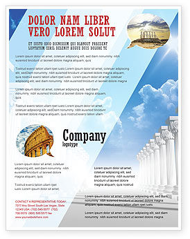 5 Free 3 Columns Flyers | PoweredTemplate.com