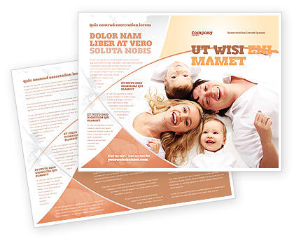 Lucky Family Brochure Template Design and Layout, Download Now, 04888 ...