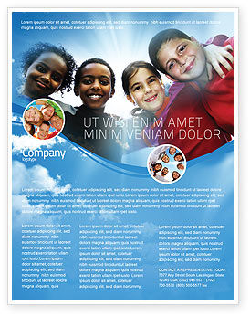Cultural Diversity Flyer Template, Background in Microsoft Word ...