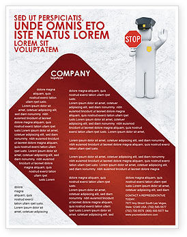 Traffic Police Brochure Template Design and Layout, Download Now, 05026 ...