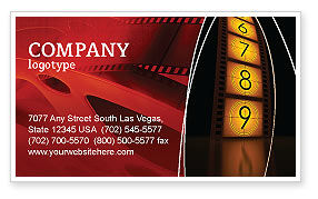 Cinema Business Card Templates in Microsoft Word & Publisher, Adobe ...