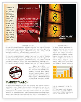 Hollywood Themed Newsletter Template 35+ Company Newsletter Templates