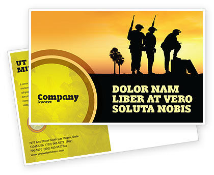 Spec Ops Postcard Template in Microsoft Word, Adobe InDesign, 05148 ...