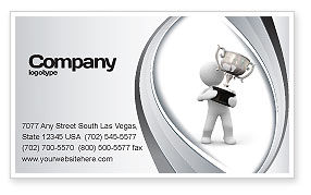 Prize Business Card Template, Layout. Download Prize Business Card ...