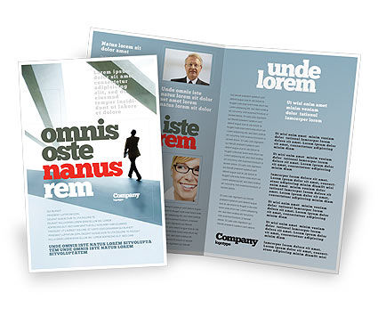 Walking Brochure Templates, Design and Layouts | PoweredTemplate.com