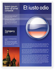 Russian Flag Brochure Template Design and Layout, Download Now, 05313 ...