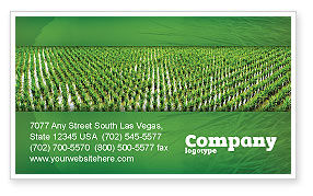 Rice Paddies Business Card Template, Layout. Download Rice Paddies ...