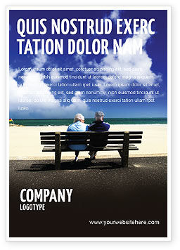 Elderly People Ad Template for Advertising Needs, ID 05345 ...