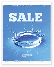Blue water Splash Brochure Template Design and Layout, Download Now ...