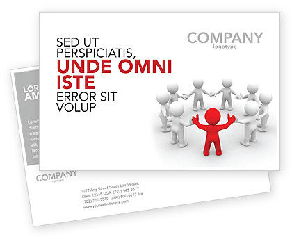 Union Postcard Template in Microsoft Word, Adobe InDesign, 05459 ...