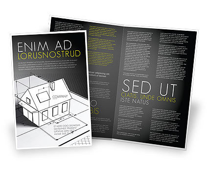 Draft Brochure Templates, Design and Layouts | PoweredTemplate.com