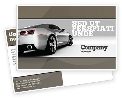 Car Letterhead Template, Layout for Microsoft Word, Adobe Illustrator ...