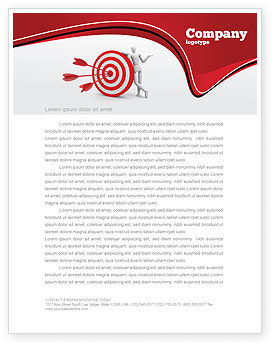 Reach Target Letterhead Template, Layout for Microsoft Word, Adobe ...