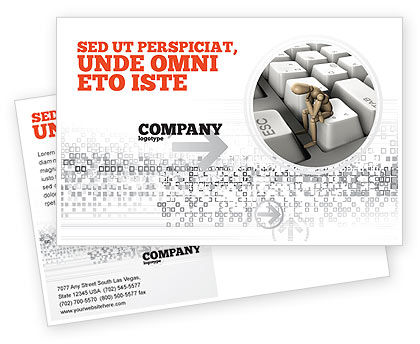 Computer Software Postcard Templates in Microsoft Word, Adobe ...