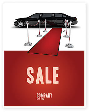 Limousine Sale Poster Template in Microsoft Word, Publisher and Adobe ...