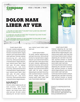 Water Newsletter Templates in Microsoft Word, Adobe Illustrator and ...